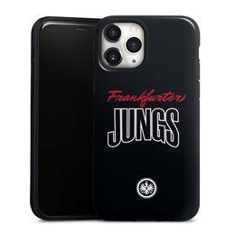 DeinDesign iPhone 11 Pro Handy Panzer Handyh&uuml;lle robuste Outdoor H&uuml;lle Schutzh&uuml;lle gl&auml;nzend Eintracht Frankfurt Sge Official Licensed Product Tough Case