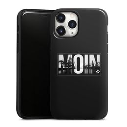 DeinDesign iPhone 11 Pro Handy Panzer Handyh&uuml;lle robuste Outdoor H&uuml;lle Schutzh&uuml;lle gl&auml;nzend Official Licensed Product Hamburger Sv Hsv Tough Case