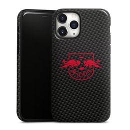 DeinDesign iPhone 11 Pro Handy Panzer Handyh&uuml;lle robuste Outdoor H&uuml;lle Schutzh&uuml;lle gl&auml;nzend Official Licensed Product Carbon Rb Leipzig Tough Case