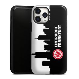 DeinDesign iPhone 11 Pro Handy Panzer Handyh&uuml;lle robuste Outdoor H&uuml;lle Schutzh&uuml;lle gl&auml;nzend Official Licensed Product Sge Eintracht Frankfurt Tough Case