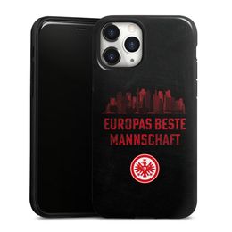 DeinDesign iPhone 11 Pro Handy Panzer Handyh&uuml;lle robuste Outdoor H&uuml;lle Schutzh&uuml;lle gl&auml;nzend Merchandise European Cup Eintracht Frankfurt Tough Case