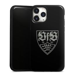 DeinDesign iPhone 11 Pro Handy Panzer Handyh&uuml;lle robuste Outdoor H&uuml;lle Schutzh&uuml;lle gl&auml;nzend Official Licensed Product Vfb Stuttgart Logo Tough Case