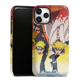 DeinDesign iPhone 11 Pro Handy Panzer Handyh&uuml;lle robuste Outdoor H&uuml;lle Schutzh&uuml;lle gl&auml;nzend Minato Namikaze Official Licensed Product Naruto Shippuden Tough Case