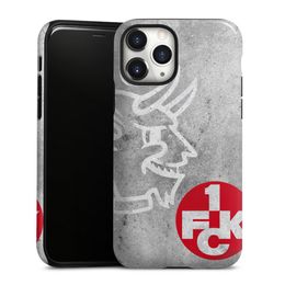 DeinDesign iPhone 11 Pro Handy Panzer Handyh&uuml;lle robuste Outdoor H&uuml;lle Schutzh&uuml;lle gl&auml;nzend 1. Fc Kaiserslautern Devil 1. Fck Tough Case