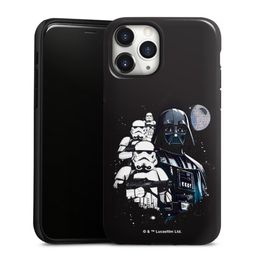 DeinDesign iPhone 11 Pro Handy Panzer Handyh&uuml;lle robuste Outdoor H&uuml;lle Schutzh&uuml;lle gl&auml;nzend Movie Star Wars Weltall Tough Case