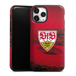 DeinDesign iPhone 11 Pro Handy Panzer Handyh&uuml;lle robuste Outdoor H&uuml;lle Schutzh&uuml;lle gl&auml;nzend Vfb Stuttgart Official Licensed Product Stadium Tough Case