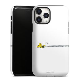 DeinDesign iPhone 11 Pro Handy Panzer Handyh&uuml;lle robuste Outdoor H&uuml;lle Schutzh&uuml;lle gl&auml;nzend Peanuts Children Official Licensed Product Tough Case