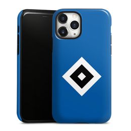 DeinDesign iPhone 11 Pro Handy Panzer Handyh&uuml;lle robuste Outdoor H&uuml;lle Schutzh&uuml;lle gl&auml;nzend Logo Hsv Hamburger Sv Tough Case