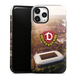 DeinDesign iPhone 11 Pro Handy Panzer Handyh&uuml;lle robuste Outdoor H&uuml;lle Schutzh&uuml;lle gl&auml;nzend Stadium Sg Dynamo Dresden Sgd Tough Case