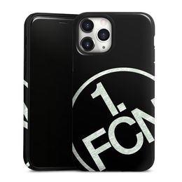 DeinDesign iPhone 11 Pro Handy Panzer Handyh&uuml;lle robuste Outdoor H&uuml;lle Schutzh&uuml;lle gl&auml;nzend 1. Fc N&uuml;rnberg 1. Fcn Logo Tough Case