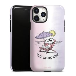 DeinDesign iPhone 11 Pro Handy Panzer Handyh&uuml;lle robuste Outdoor H&uuml;lle Schutzh&uuml;lle gl&auml;nzend Snoopy Official Licensed Product Peanuts Tough Case