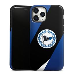 DeinDesign iPhone 11 Pro Handy Panzer Handyh&uuml;lle robuste Outdoor H&uuml;lle Schutzh&uuml;lle gl&auml;nzend Arminia Bielefeld Official Licensed Product Dsc Tough Case