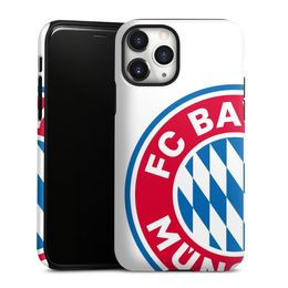 DeinDesign iPhone 11 Pro Handy Panzer Handyh&uuml;lle robuste Outdoor H&uuml;lle Schutzh&uuml;lle gl&auml;nzend Logo Fcb Fc Bayern M&uuml;nchen Tough Case