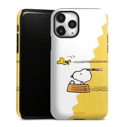DeinDesign iPhone 11 Pro Handy Panzer Handyh&uuml;lle robuste Outdoor H&uuml;lle Schutzh&uuml;lle gl&auml;nzend Children Peanuts Snoopy Tough Case