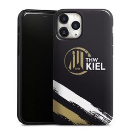 DeinDesign iPhone 11 Pro Handy Panzer Handyh&uuml;lle robuste Outdoor H&uuml;lle Schutzh&uuml;lle gl&auml;nzend Logo Handball Thw Kiel Tough Case