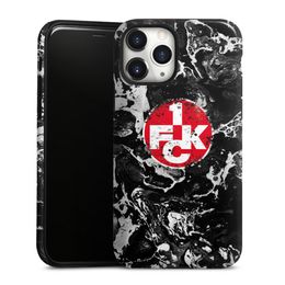 DeinDesign iPhone 11 Pro Handy Panzer Handyh&uuml;lle robuste Outdoor H&uuml;lle Schutzh&uuml;lle gl&auml;nzend Muster 1. Fc Kaiserslautern Coat Of Arms Tough Case