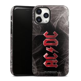 DeinDesign iPhone 11 Pro Handy Panzer Handyh&uuml;lle robuste Outdoor H&uuml;lle Schutzh&uuml;lle gl&auml;nzend Acdc Merchandise Logo Tough Case