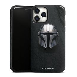 DeinDesign iPhone 11 Pro Handy Panzer Handyh&uuml;lle robuste Outdoor H&uuml;lle Schutzh&uuml;lle gl&auml;nzend The Mandalorian Official Licensed Product Star Wars Tough Case