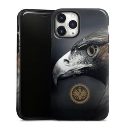 DeinDesign iPhone 11 Pro Handy Panzer Handyh&uuml;lle robuste Outdoor H&uuml;lle Schutzh&uuml;lle gl&auml;nzend Official Licensed Product Eintracht Frankfurt Eagle Tough Case