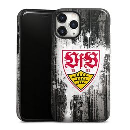 DeinDesign iPhone 11 Pro Handy Panzer Handyh&uuml;lle robuste Outdoor H&uuml;lle Schutzh&uuml;lle gl&auml;nzend Vfb Stuttgart Bundesliga Official Licensed Product Tough Case