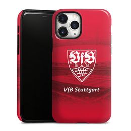 DeinDesign iPhone 11 Pro Handy Panzer Handyh&uuml;lle robuste Outdoor H&uuml;lle Schutzh&uuml;lle gl&auml;nzend Stadium Vfb Stuttgart Official Licensed Product Tough Case