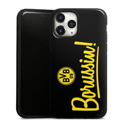 DeinDesign iPhone 11 Pro Handy Panzer Handyh&uuml;lle robuste Outdoor H&uuml;lle Schutzh&uuml;lle gl&auml;nzend Borussia Dortmund Bvb Soccer Tough Case