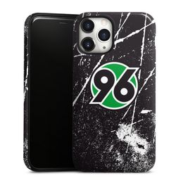 DeinDesign iPhone 11 Pro Handy Panzer Handyh&uuml;lle robuste Outdoor H&uuml;lle Schutzh&uuml;lle gl&auml;nzend Coat Of Arms H96 Hannover 96 Tough Case