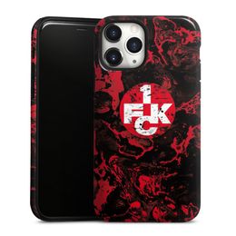 DeinDesign iPhone 11 Pro Handy Panzer Handyh&uuml;lle robuste Outdoor H&uuml;lle Schutzh&uuml;lle gl&auml;nzend 1. Fc Kaiserslautern 1. Fck Logo Tough Case