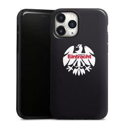 DeinDesign iPhone 11 Pro Handy Panzer Handyh&uuml;lle robuste Outdoor H&uuml;lle Schutzh&uuml;lle gl&auml;nzend Logo Retro Eagle Tough Case