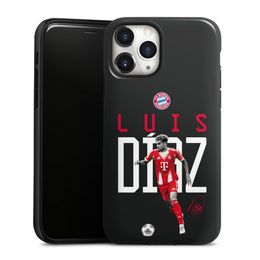 DeinDesign iPhone 11 Pro Handy Panzer Handyh&uuml;lle robuste Outdoor H&uuml;lle Schutzh&uuml;lle gl&auml;nzend Official Licensed Product Fc Bayern M&uuml;nchen Luis Diaz Tough Case