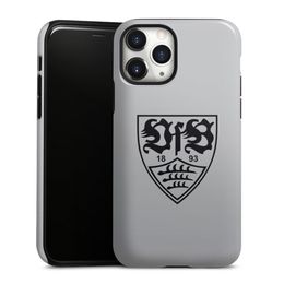 DeinDesign iPhone 11 Pro Handy Panzer Handyh&uuml;lle robuste Outdoor H&uuml;lle Schutzh&uuml;lle gl&auml;nzend Vfb Stuttgart Official Licensed Product Logo Tough Case
