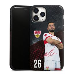 DeinDesign iPhone 11 Pro Handy Panzer Handyh&uuml;lle robuste Outdoor H&uuml;lle Schutzh&uuml;lle gl&auml;nzend Vfb Stuttgart Deniz Undav Official Licensed Product Tough Case