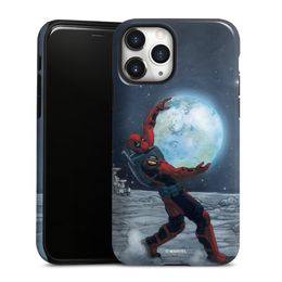 DeinDesign iPhone 11 Pro Handy Panzer Handyh&uuml;lle robuste Outdoor H&uuml;lle Schutzh&uuml;lle gl&auml;nzend Marvel Moon Deadpool Tough Case