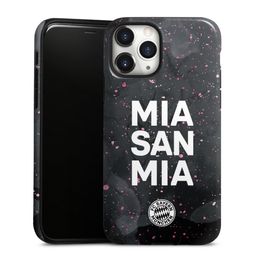 DeinDesign iPhone 11 Pro Handy Panzer Handyh&uuml;lle robuste Outdoor H&uuml;lle Schutzh&uuml;lle gl&auml;nzend Fc Bayern M&uuml;nchen Girl Style Mia San Mia Tough Case