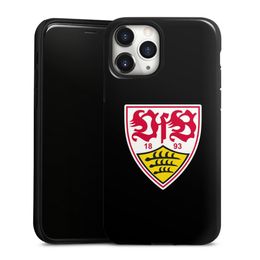 DeinDesign iPhone 11 Pro Handy Panzer Handyh&uuml;lle robuste Outdoor H&uuml;lle Schutzh&uuml;lle gl&auml;nzend Official Licensed Product Vfb Stuttgart Coat Of Arms Tough Case