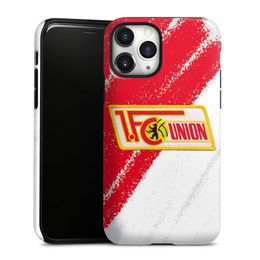 DeinDesign iPhone 11 Pro Handy Panzer Handyh&uuml;lle robuste Outdoor H&uuml;lle Schutzh&uuml;lle gl&auml;nzend 1. Fc Union Berlin Logo Official Licensed Product Tough Case