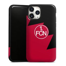 DeinDesign iPhone 11 Pro Handy Panzer Handyh&uuml;lle robuste Outdoor H&uuml;lle Schutzh&uuml;lle gl&auml;nzend 1. Fc N&uuml;rnberg Merchandise 1. Fcn Tough Case