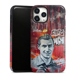 DeinDesign iPhone 11 Pro Handy Panzer Handyh&uuml;lle robuste Outdoor H&uuml;lle Schutzh&uuml;lle gl&auml;nzend 1. Fck 1. Fc Kaiserslautern Fritz Walter Tough Case