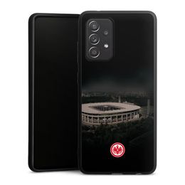 DeinDesign Galaxy A52s 5G Handy Premium Silikon H&uuml;lle Handyh&uuml;lle schwarz Case Stadium Official Licensed Product Eintracht Frankfurt Silikon Premium Case