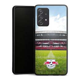 DeinDesign Galaxy A52s 5G Handy Premium Silikon H&uuml;lle Handyh&uuml;lle schwarz Case Official Licensed Product Stadium Rb Leipzig Silikon Premium Case