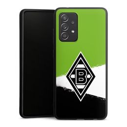 DeinDesign Galaxy A52s 5G Handy Premium Silikon H&uuml;lle Handyh&uuml;lle schwarz Case Official Licensed Product Bmg Borussia M&ouml;nchengladbach Silikon Premium Case