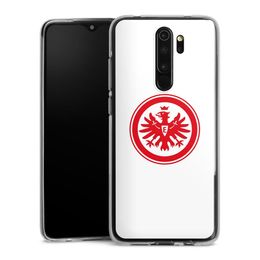 DeinDesign Xiaomi Redmi Note 8 Pro Handy Silikon H&uuml;lle Case transparent Handyh&uuml;lle Official Licensed Product Sge Eintracht Frankfurt Silikon Case