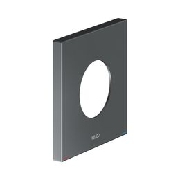 KEUCO Wandrosette EHM IXMO 59551, eckig, 105x105 mm, Schwarzchrom geb., 59551130092 59551130092