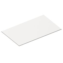 KEUCO Abdeckplatte Edition 11 Art 49031, 800 x 4 x 483 mm Glas wei&szlig; satiniert, 49031310800 49031310800