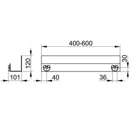 KEUCO Duschablage 24953 auf Ma&szlig;, 24953510100 24953510100