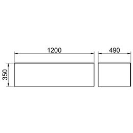 KEUCO Waschtischunterschrank Edition 11 Art mit Auszug 32511, 32511811200