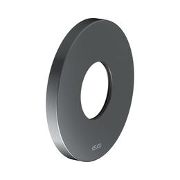 KEUCO Wandrosette IXMO 59553, THM rund, 105 mm, Schwarzchrom geb&uuml;rstet, 59553130091 59553130091