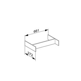 KEUCO Inneneinteilung Edition 400 31599, Gr&ouml;&szlig;e S, f&uuml;r M&ouml;beltiefe 535 mm 31599010000