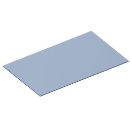 KEUCO Abdeckplatte Edition 11 Art 49031, 800 x 4 x 483 mm Glas blue satin satiniert, 49031330800 49031330800