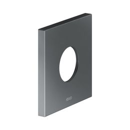 KEUCO Wandrosette IXMO 59553, THM eckig, 105x105xmm, Schwarzchrom geb., 59553130092 59553130092